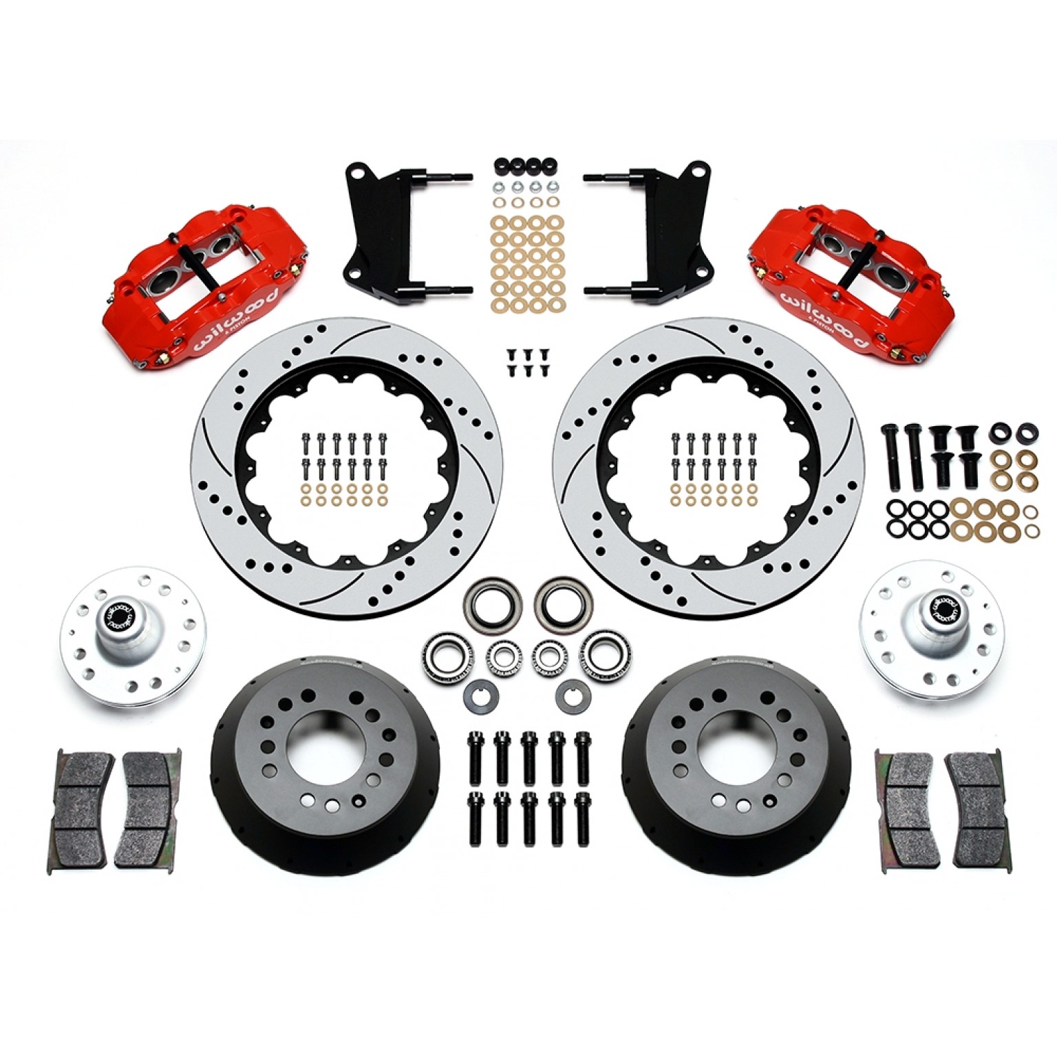 Wilwood Front Superlite 6R Brake System | AFX Pin Spindle - Ridetech