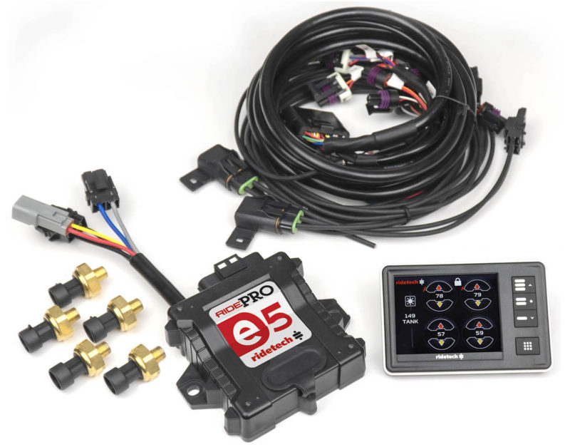 RidePRO E5 Air ride suspension electronic compressor control system