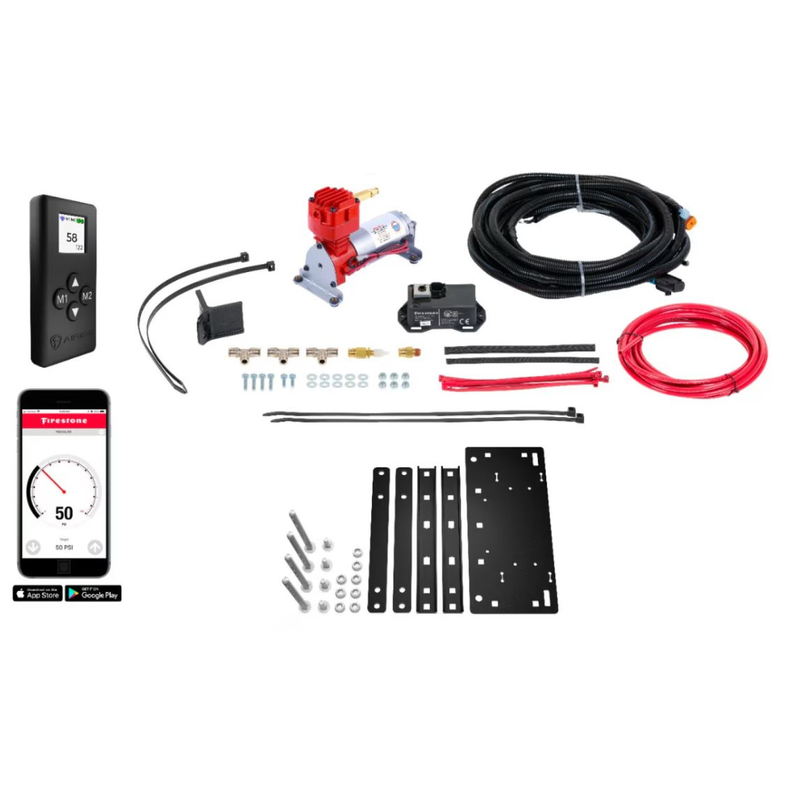 RidePRO E5 Air ride suspension electronic compressor control system